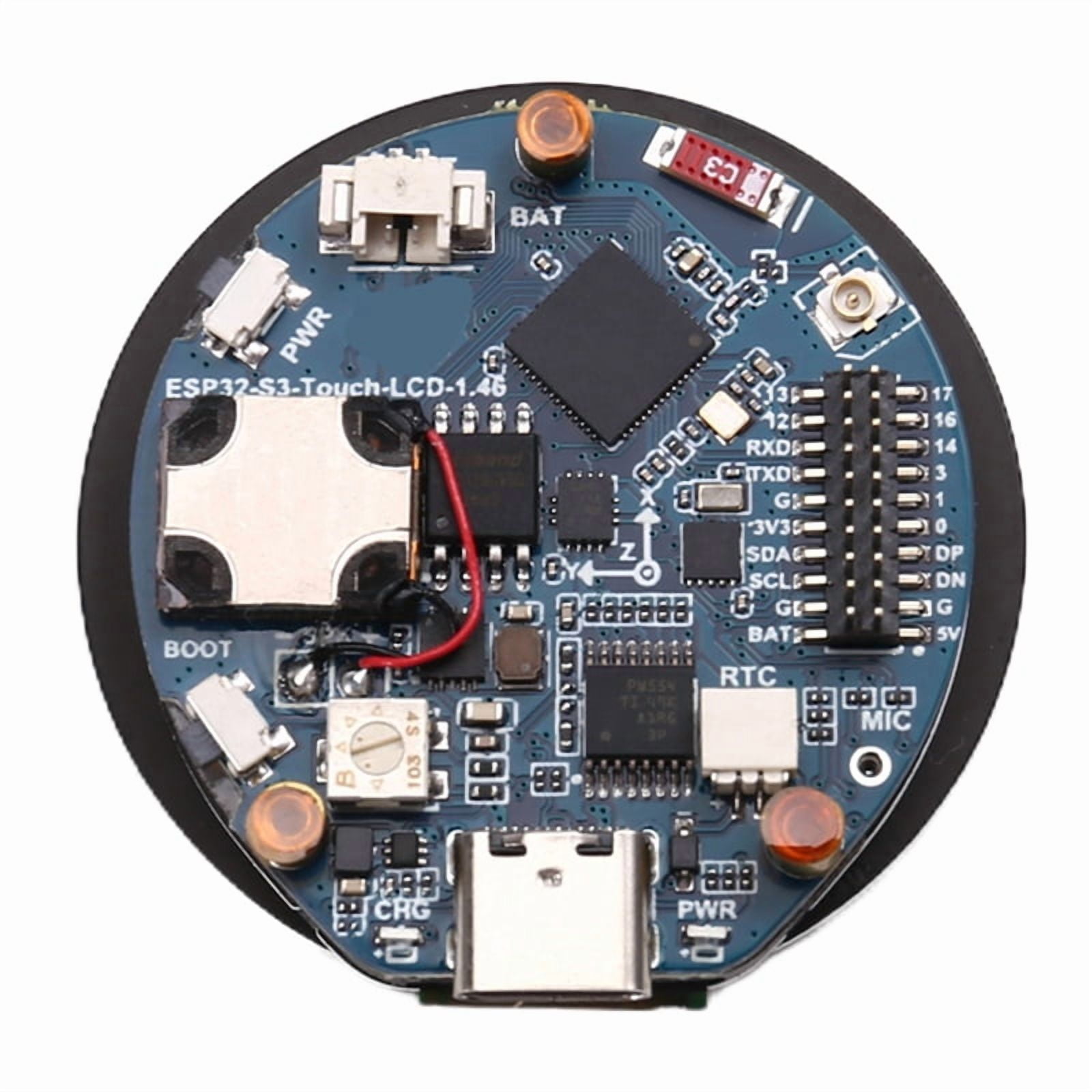 XiaoZhi AI Voice Chat ESP32 S3 Development Board 1.46 Inch Round LCD ...