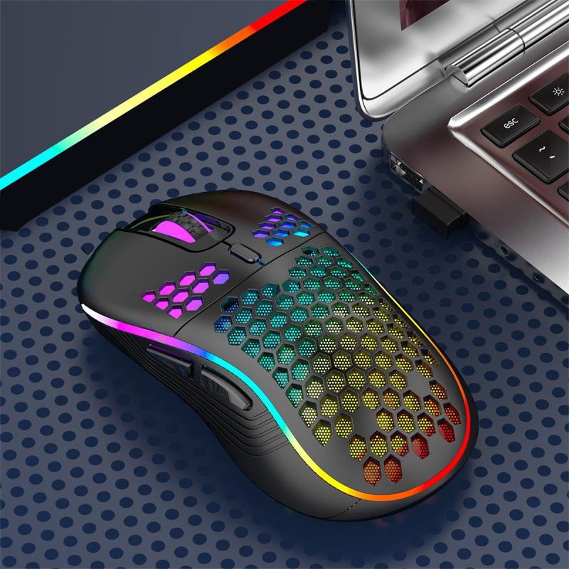 Xiaomi 2.4G Wireless Gaming Mouse Portable Wired Mouse RGB Lighting ...