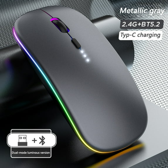 Xiaomi Bluetooth Dual Mode Optical Wireless Mouse Rechargeable Silent ...