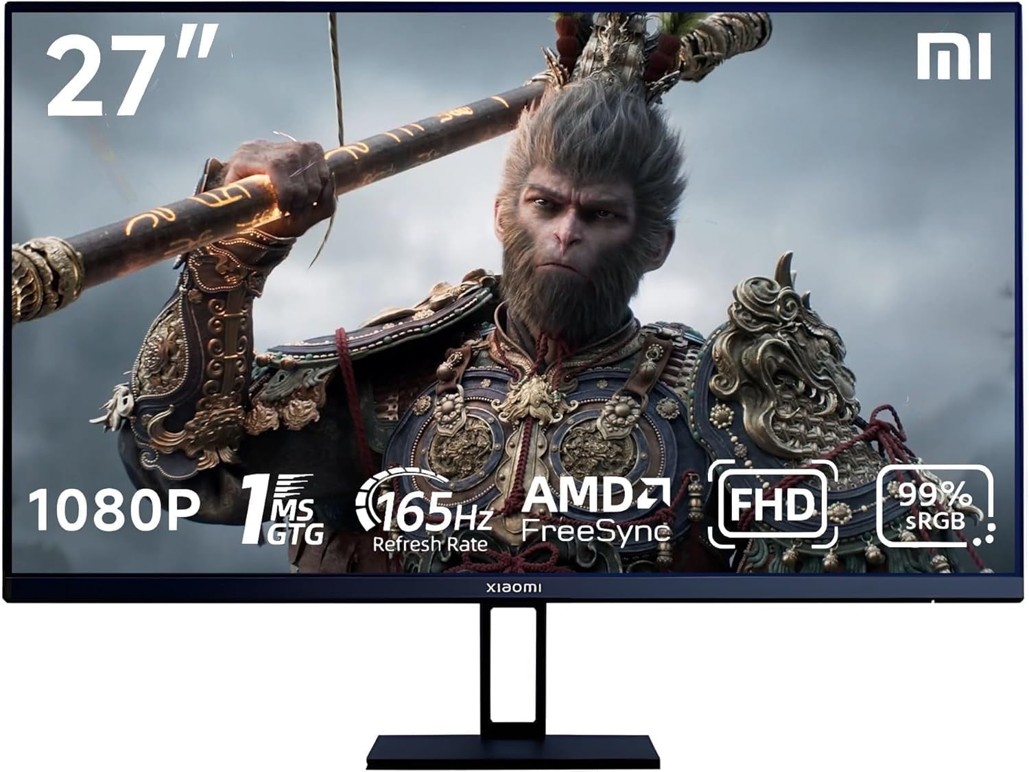 Xiaomi Gaming Monitor 27-inch 165Hz 1ms, FHD (1920 × 1080 Xiaomi Gaming Monitor 27-inch 165Hz 1ms, FHD (1920 × 1080
