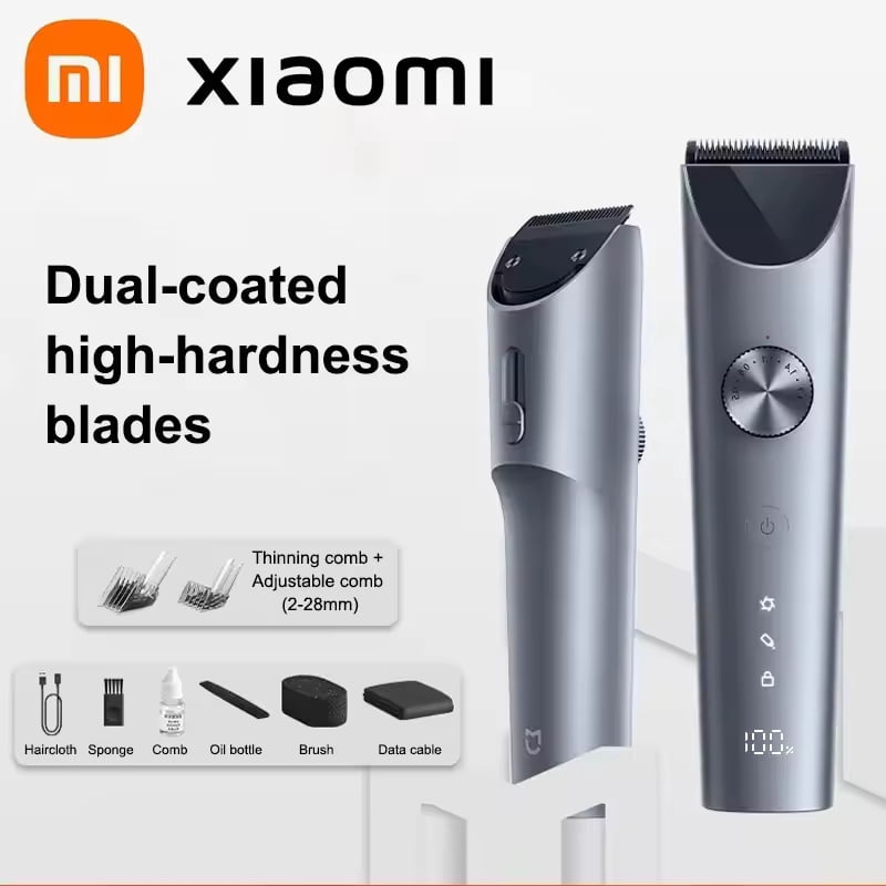 Xiaomi Mijia Hair Clipper Wireless Hair Cutting Trimmer Barber Cutter ...