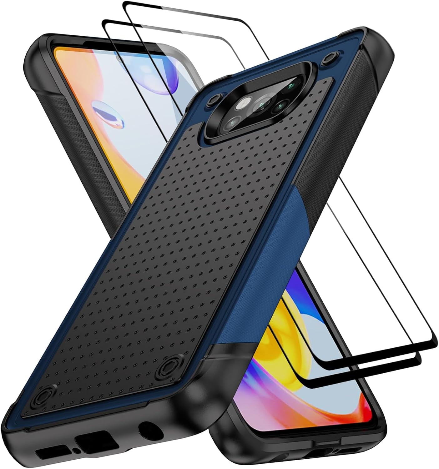 for Xiaomi Poco X3 Pro/X3 NFC Case, Military Grade Drop Protection Dual ...