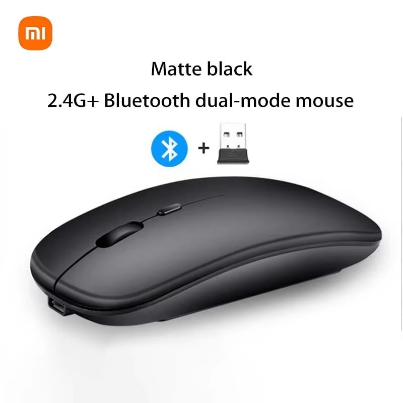 Xiaomi Rechargeable Wireless Mouse Bluetooth-compatible 2.4GHz Dual ...