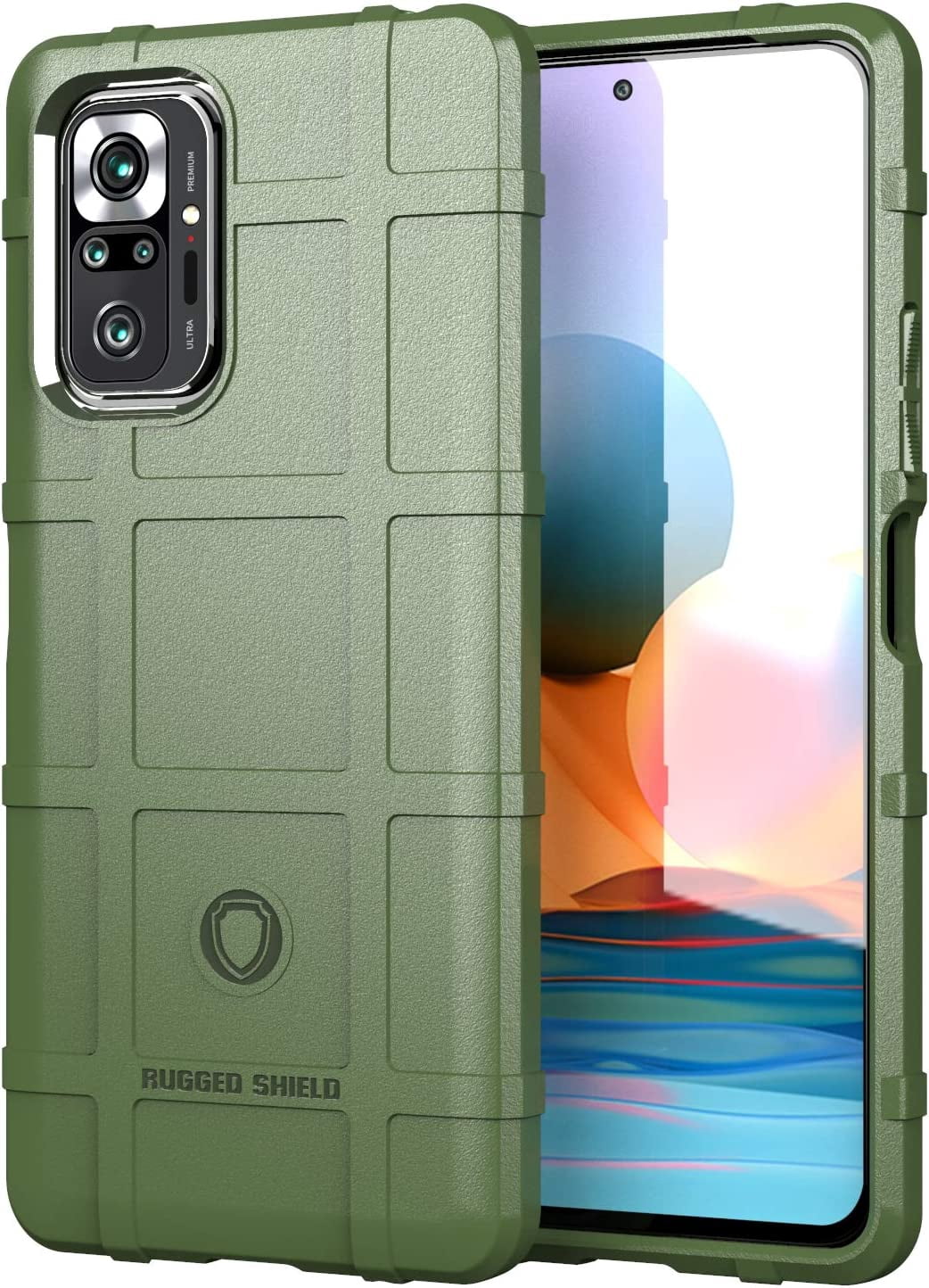 for Xiaomi Redmi Note 10 Pro Men Case, Heavy Duty Shockproof Military ...