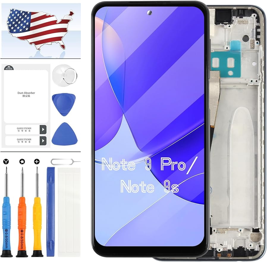 for Xiaomi Redmi Note 9 Pro Screen Replacement LCD Screen for Xiaomi ...