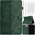 for Xiaomi Redmi Pad 2 11" Leather Case Embossed Rhombus Folio Cover ...
