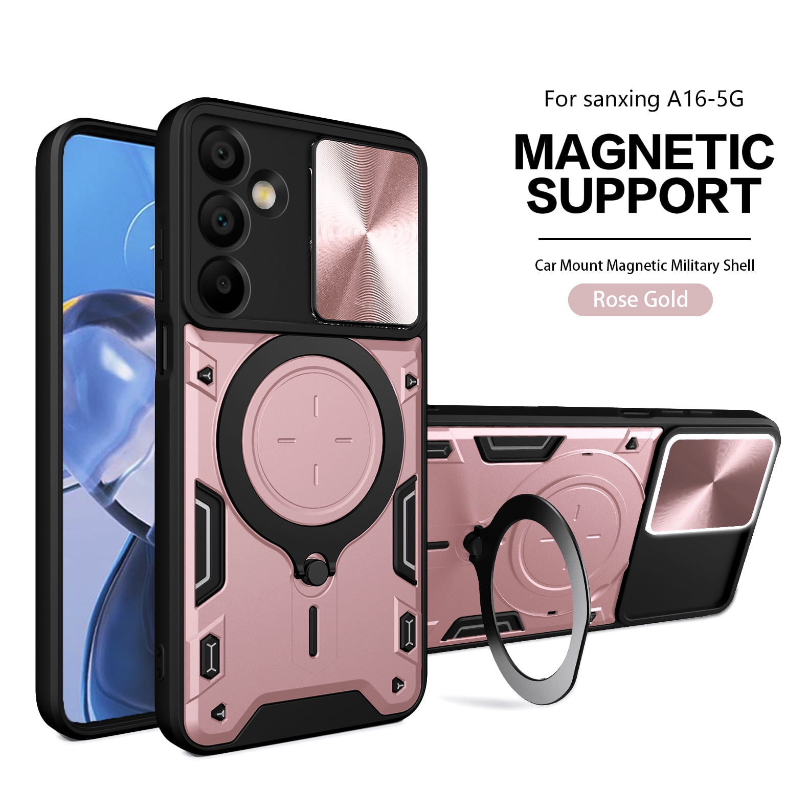 Xiaomi For Samsung Galaxy A 16 5G Case, Galaxy A165G Case with Slide ...