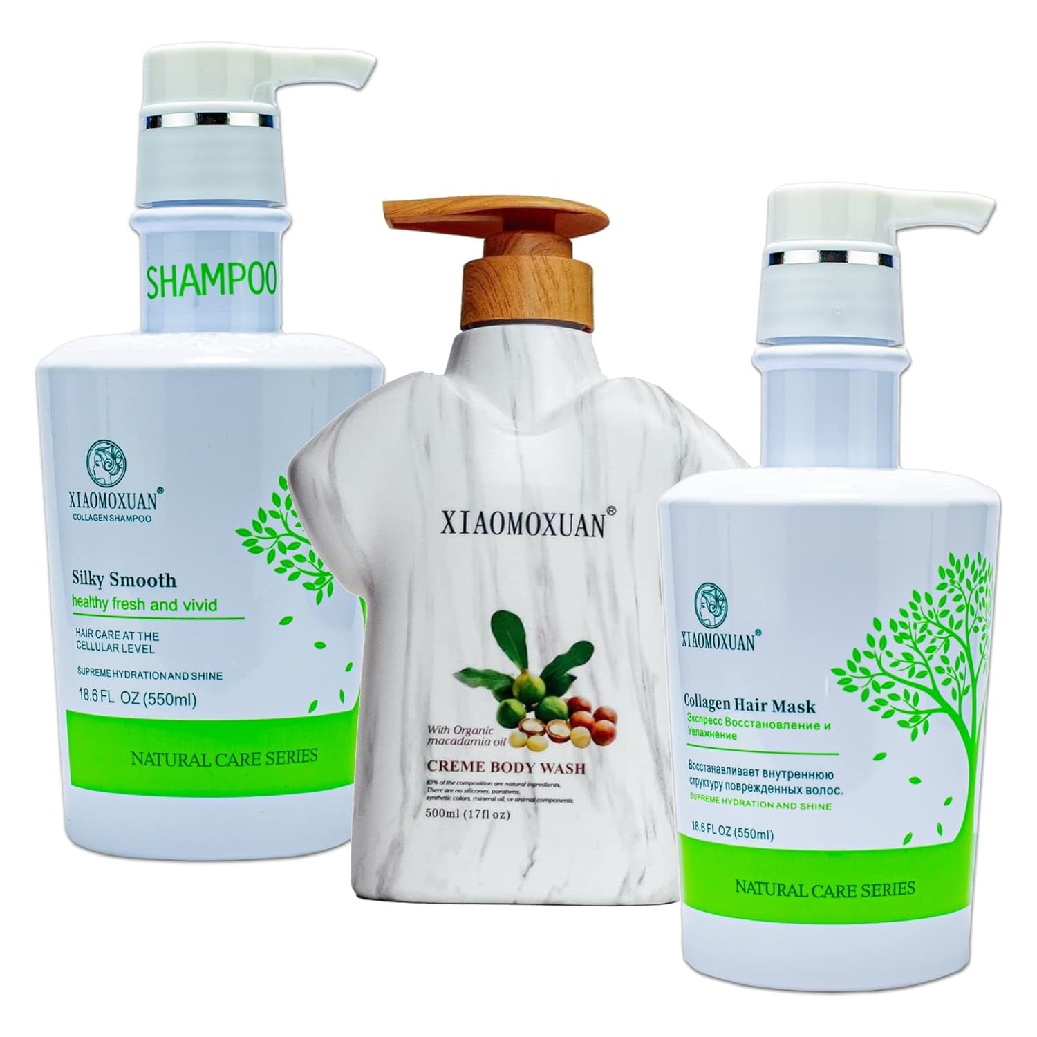 Xiaomoxuan Self-Care Beauty Set with Tea Tree Shampoo for Dry Scalp ...