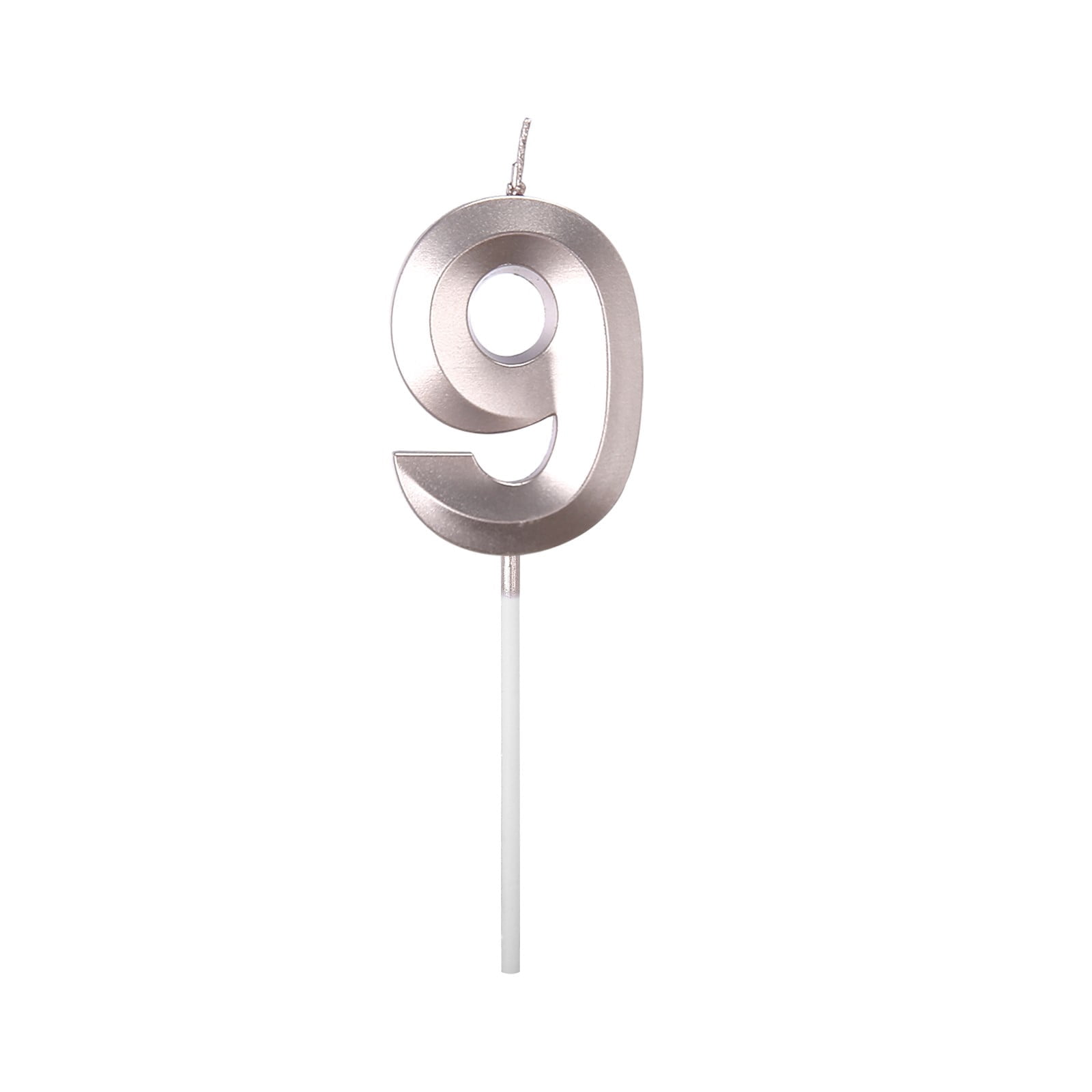Xiaowjjj Birthday Candles Extended Big Number Candle Multicolor 3D ...