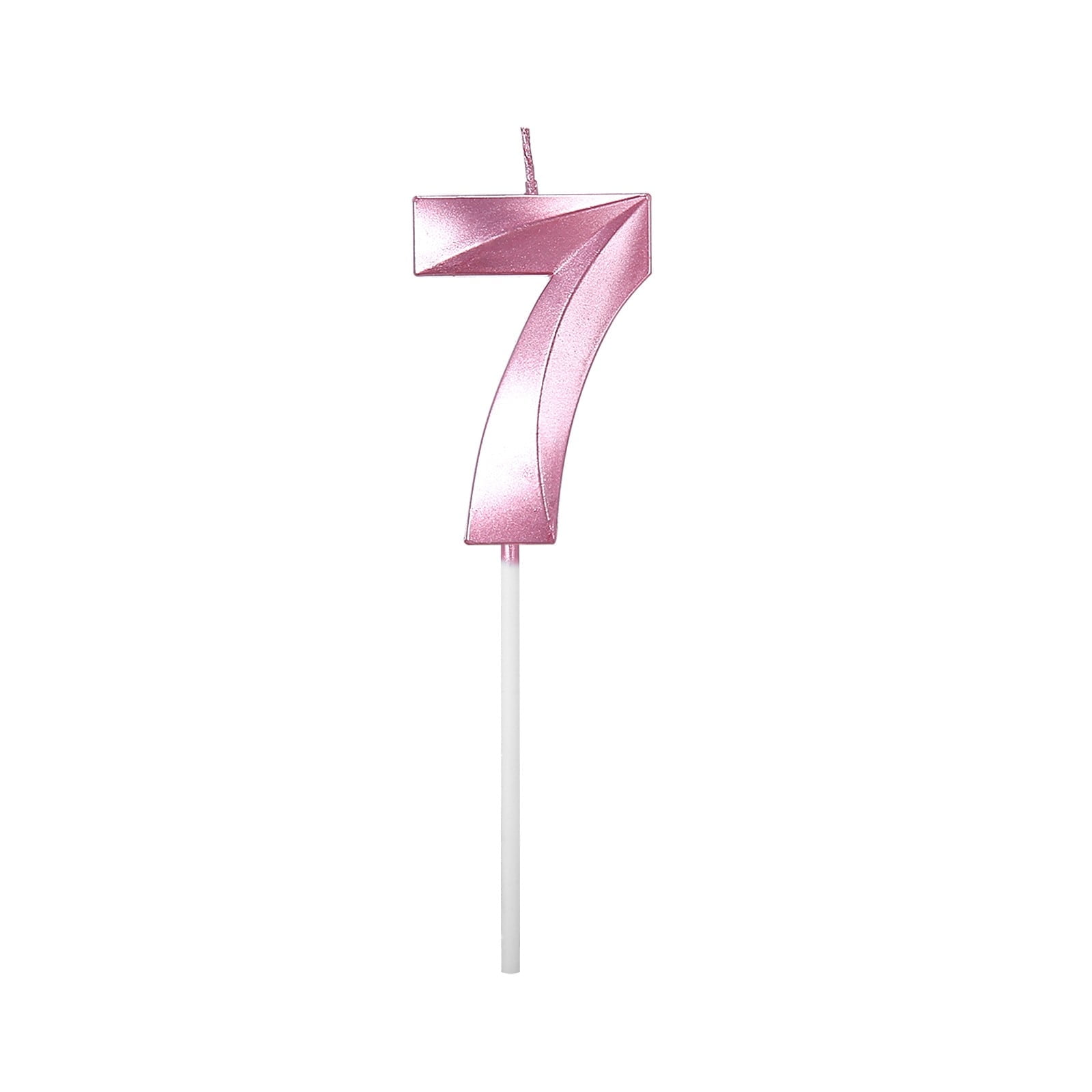 Xiaowjjj Birthday Candles Extended Big Number Candle Multicolor 3D ...