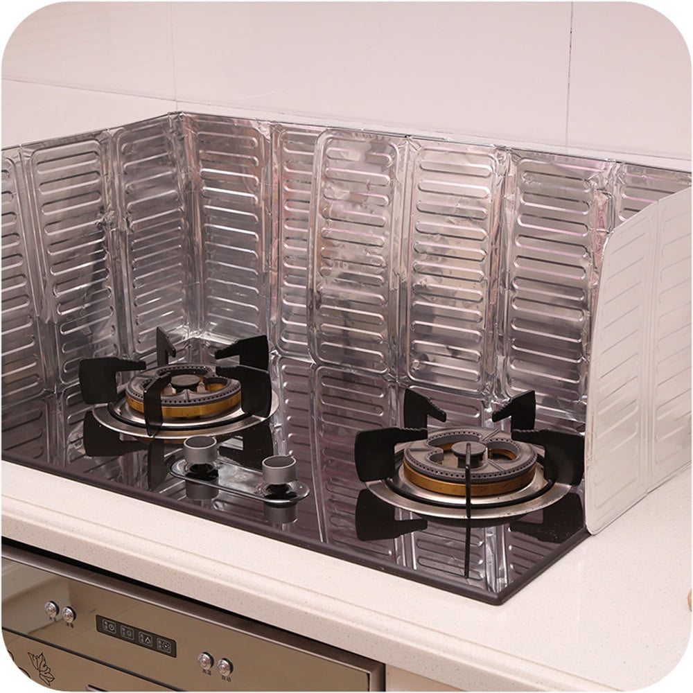 Xiaowjjj Kitchen Cooker Plate Deflector Plate Insulation Sheet Aluminum ...