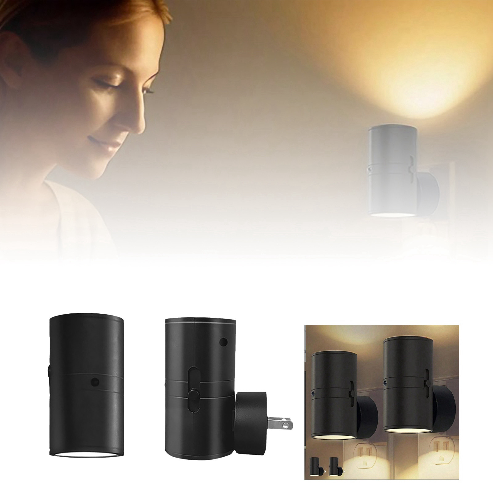 Puwuzcl Transform Your Nights with Our Plug In LED Wall Light ...