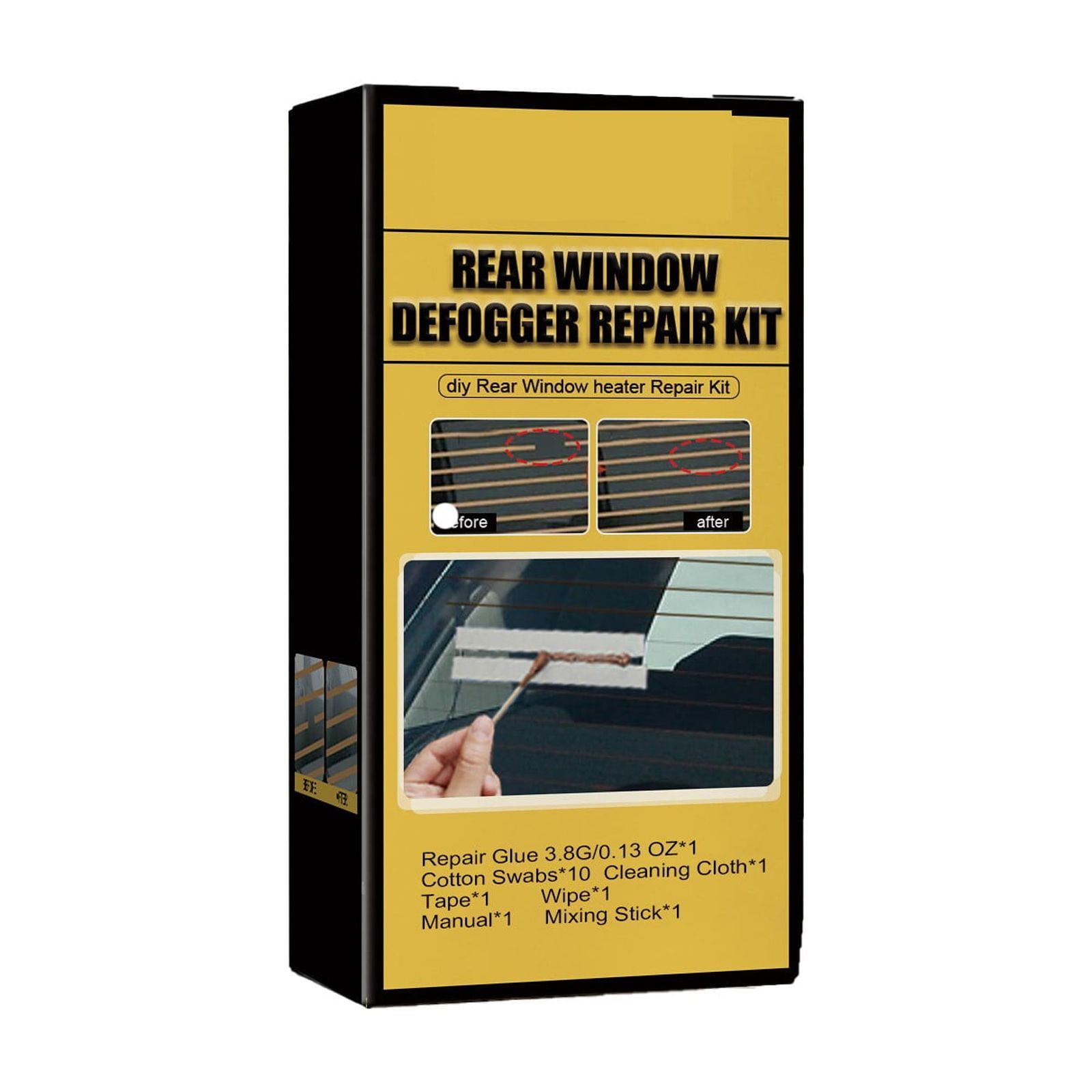 Xiaowjjj Windshield Kit Car Rear Window Kit Car Tool for Scratched ...