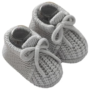 Gerber Gender Neutral Soft Booties with Hook & Loop, Sizes 0/3 Months ...