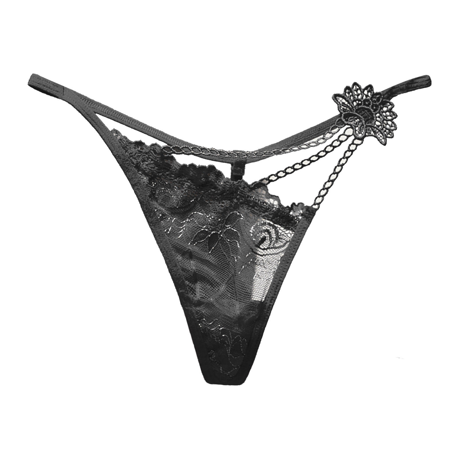 Xiaoxatg Sexy Panties for Women Womens V Shaped Sexy Transparent Hollow ...