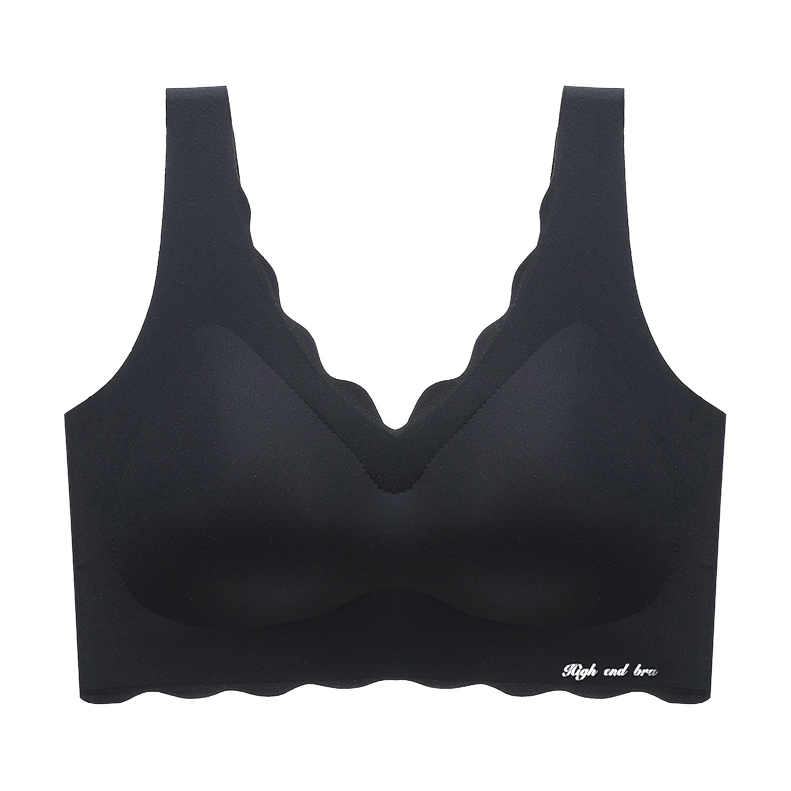 Xiaoxatg Women's Comfortable Traceless Beautiful Back Sexy Small Chest ...