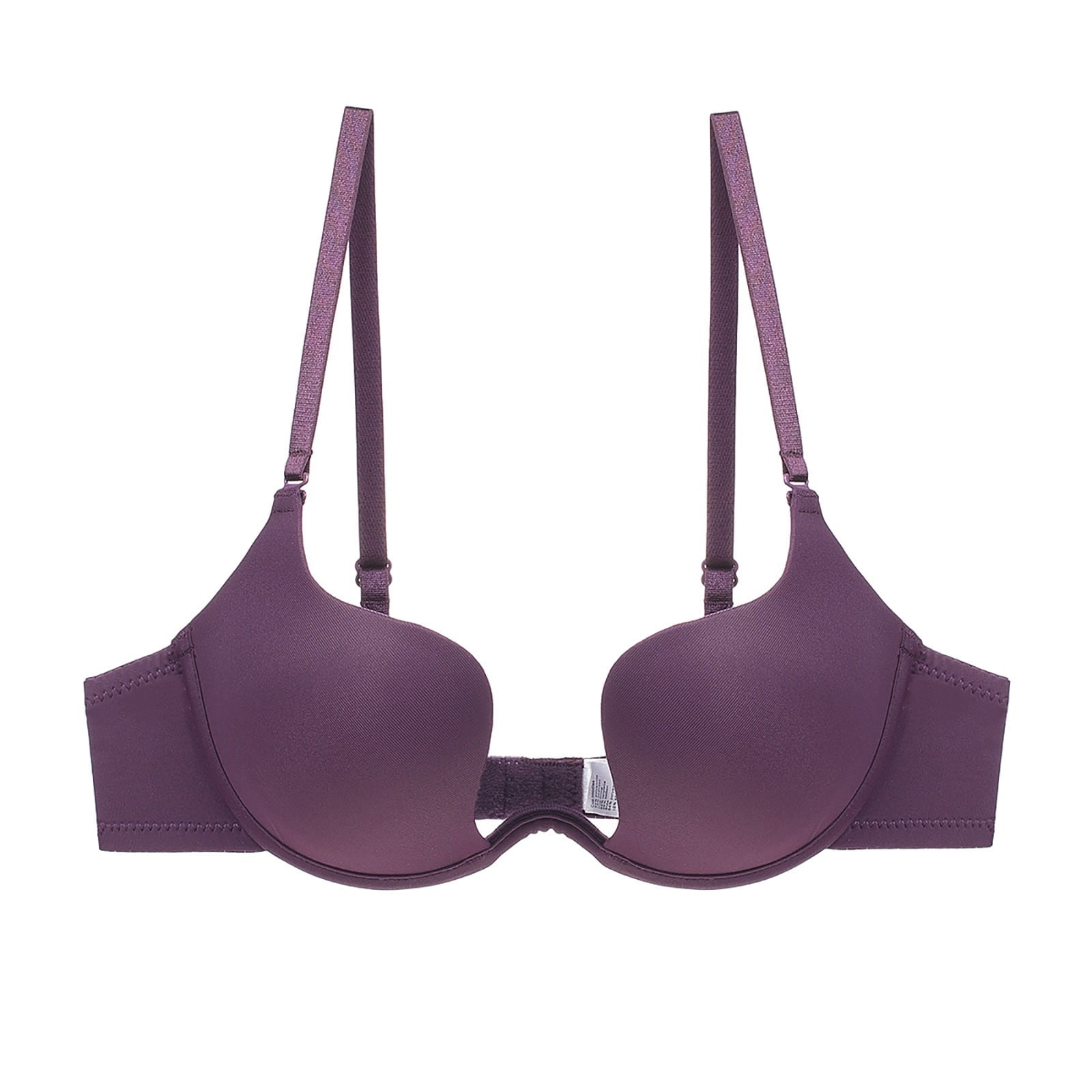Xiaoxatg Women's Deep V Sexy Gathered Bra Hanging Neck Beautiful Back U ...