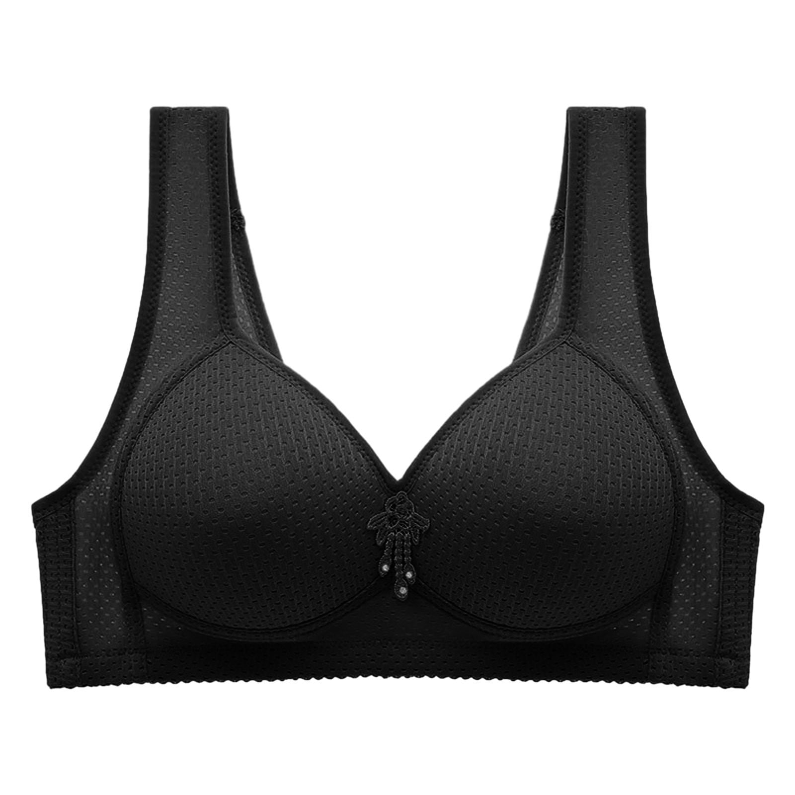 Xiaoxatg Women's New Large And Thin Fit Adjustable Bra With Double ...