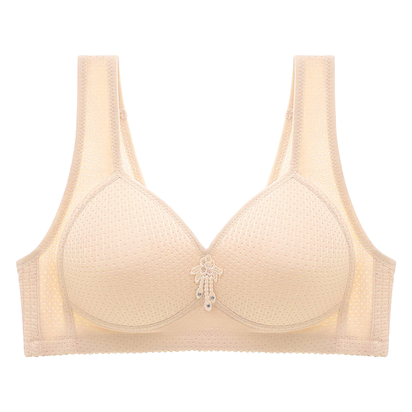 Xiaoxatg Women's New Large And Thin Fit Adjustable Bra With Double ...