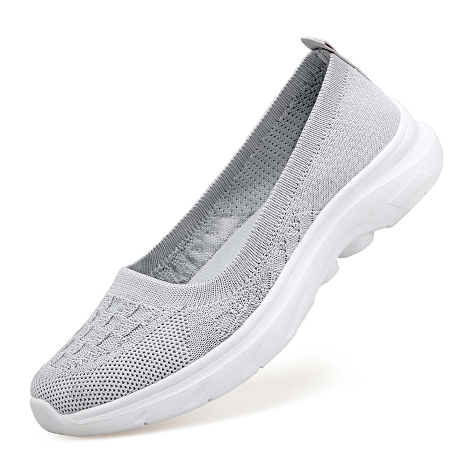 Xiaoxatg Women's Sneakers Casual On Platform Shoes for Walking Yoga ...