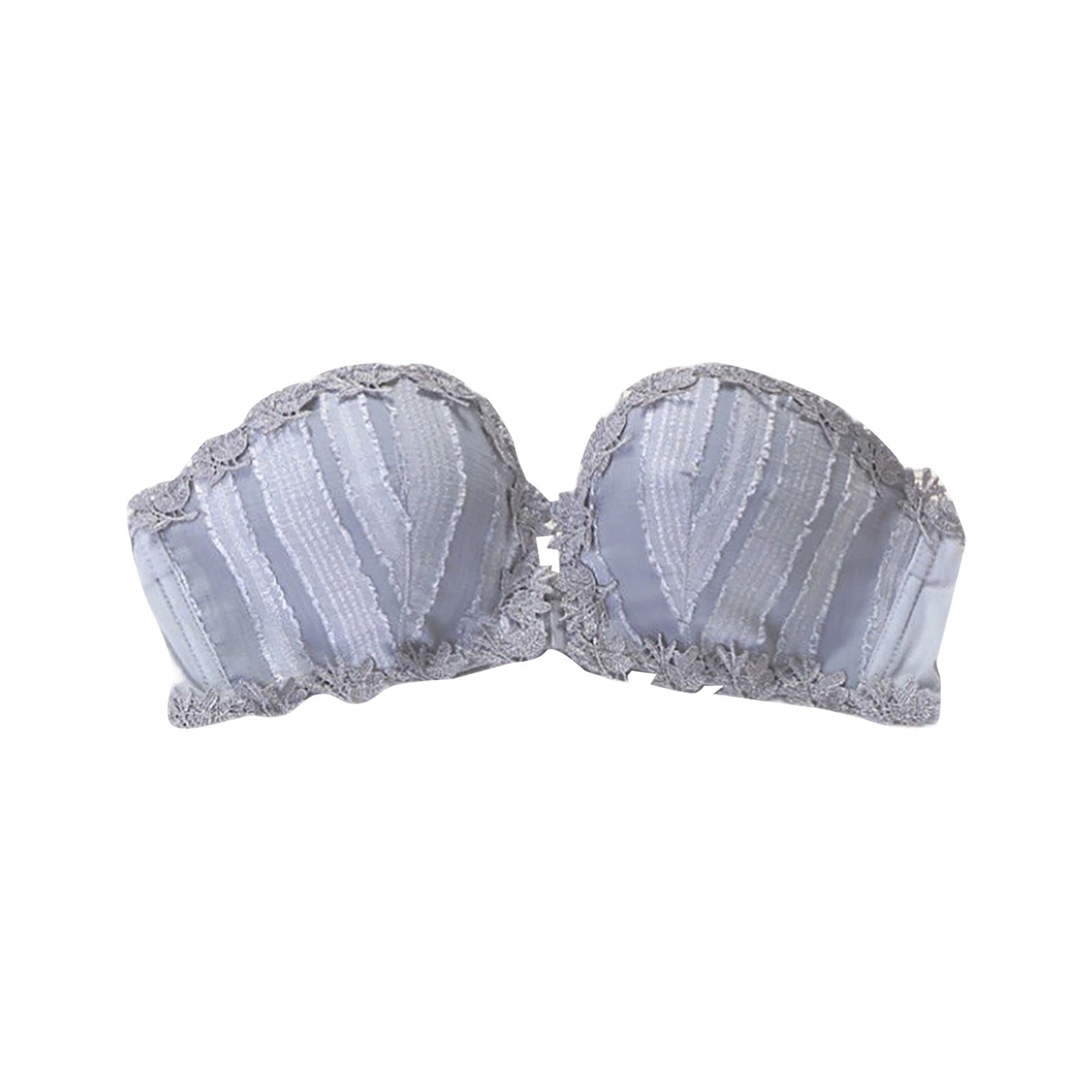 Xiaoxatg Women's Summer Lingerie Set: Small Chest Enhancing Gathering ...