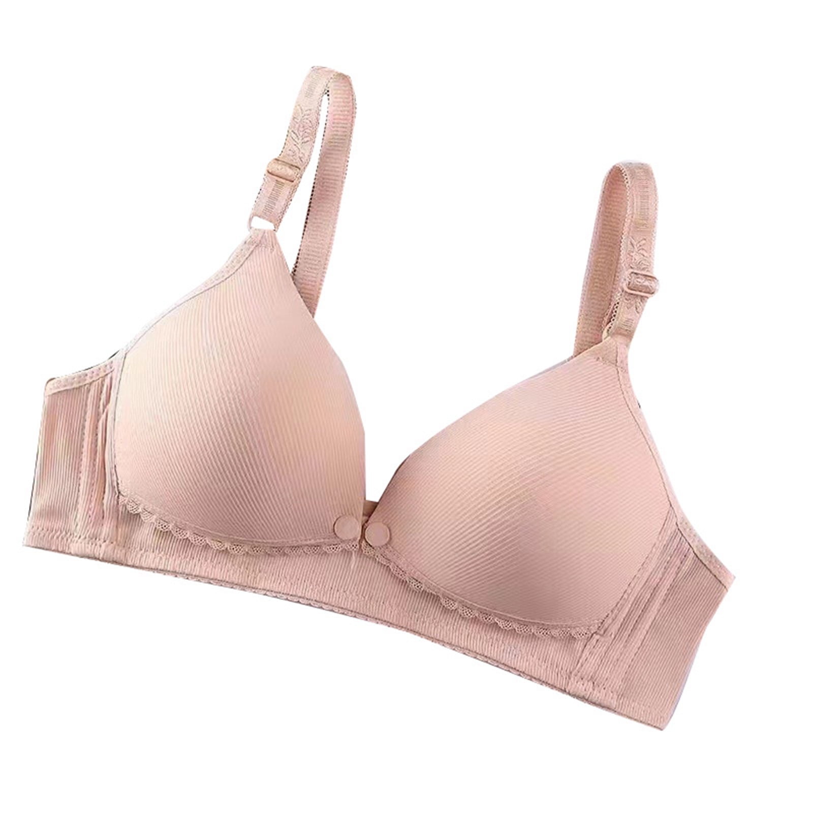 Xiaoxatg Women's Wire Nursing Bra Front Opening Maternity Bra For ...