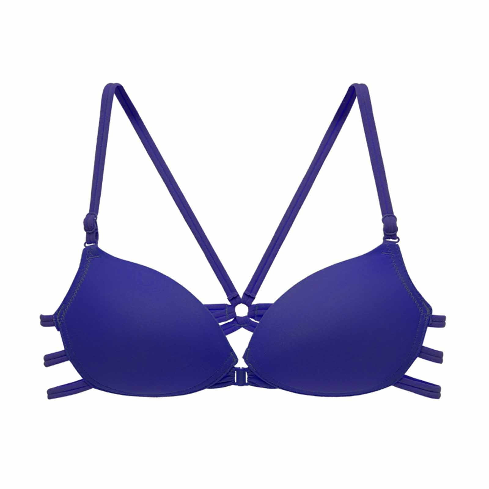 Xiaoxatg Women's Wireless Lightly Lined Comfort Bra Everyday Underwear ...