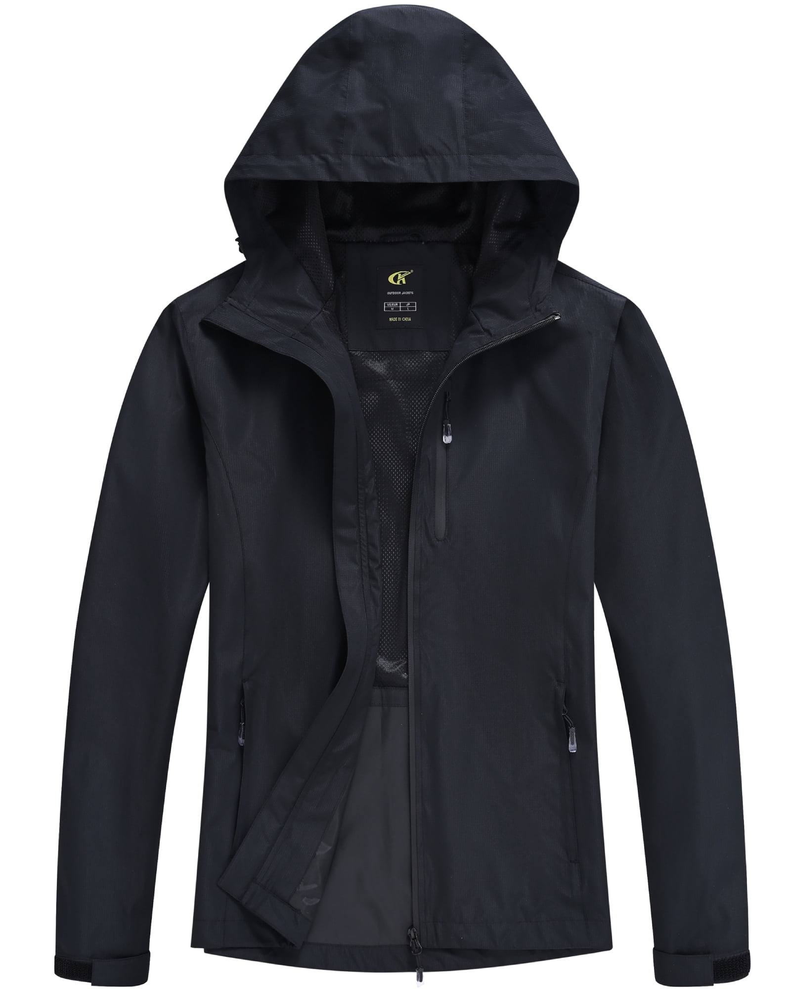 Xidunhg Women Packable Rain Jacket Lightweight Waterproof Raincoat ...