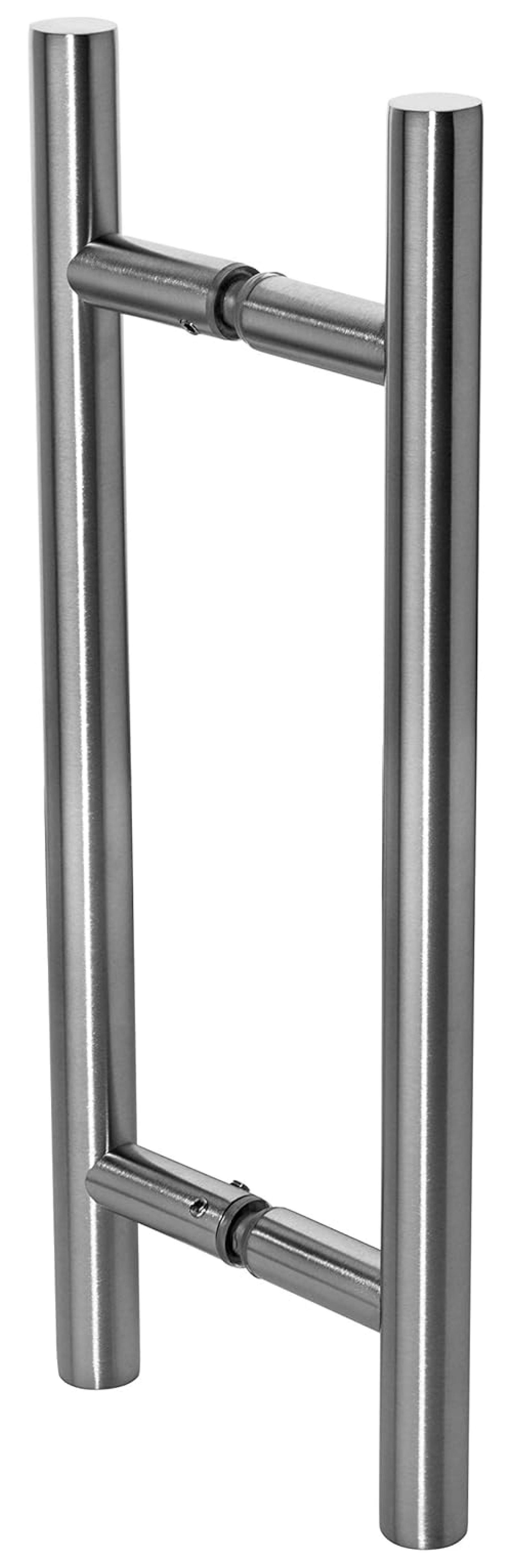Xie Kun Security 8 Inch Back to Back Ladder Pull in Chrome for Heavy ...