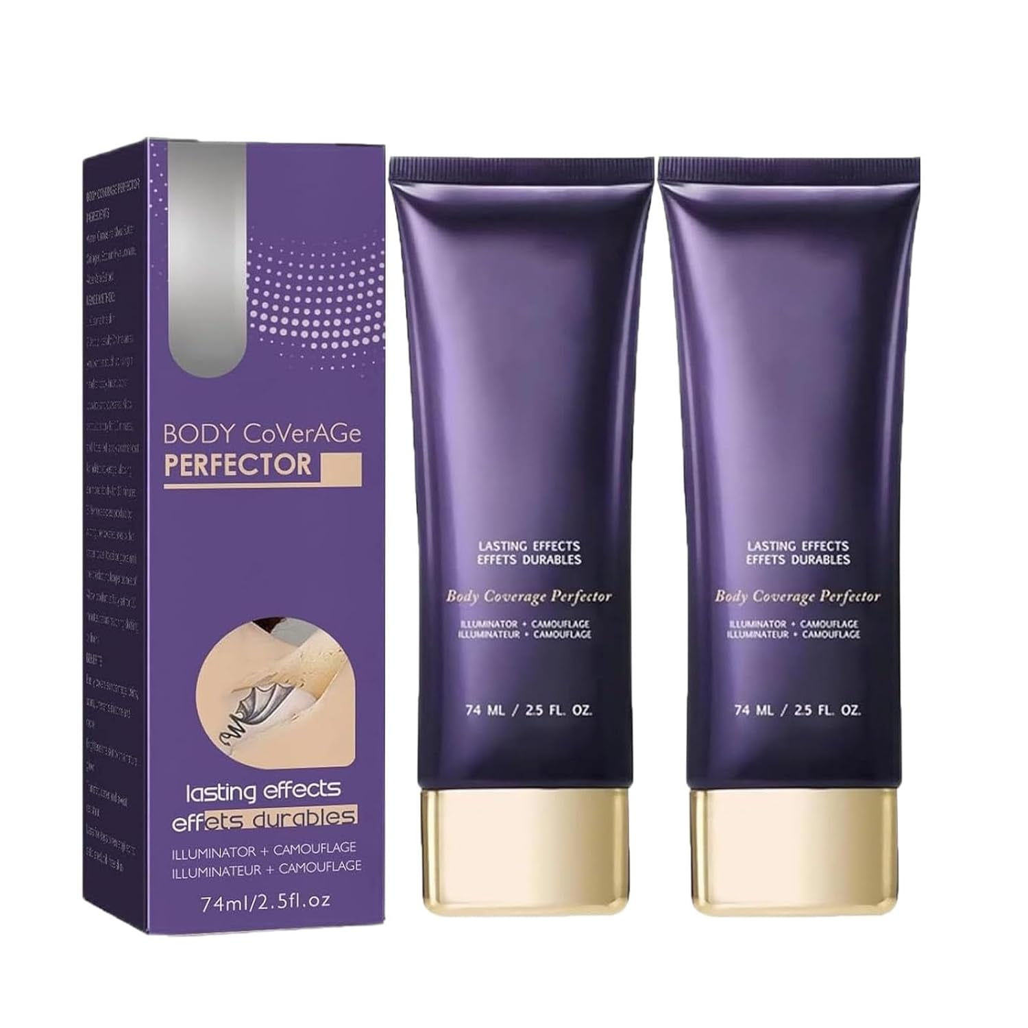 XieJianBody Coverage Perfector, Tattoo Cover Up Makeup Waterproof ...