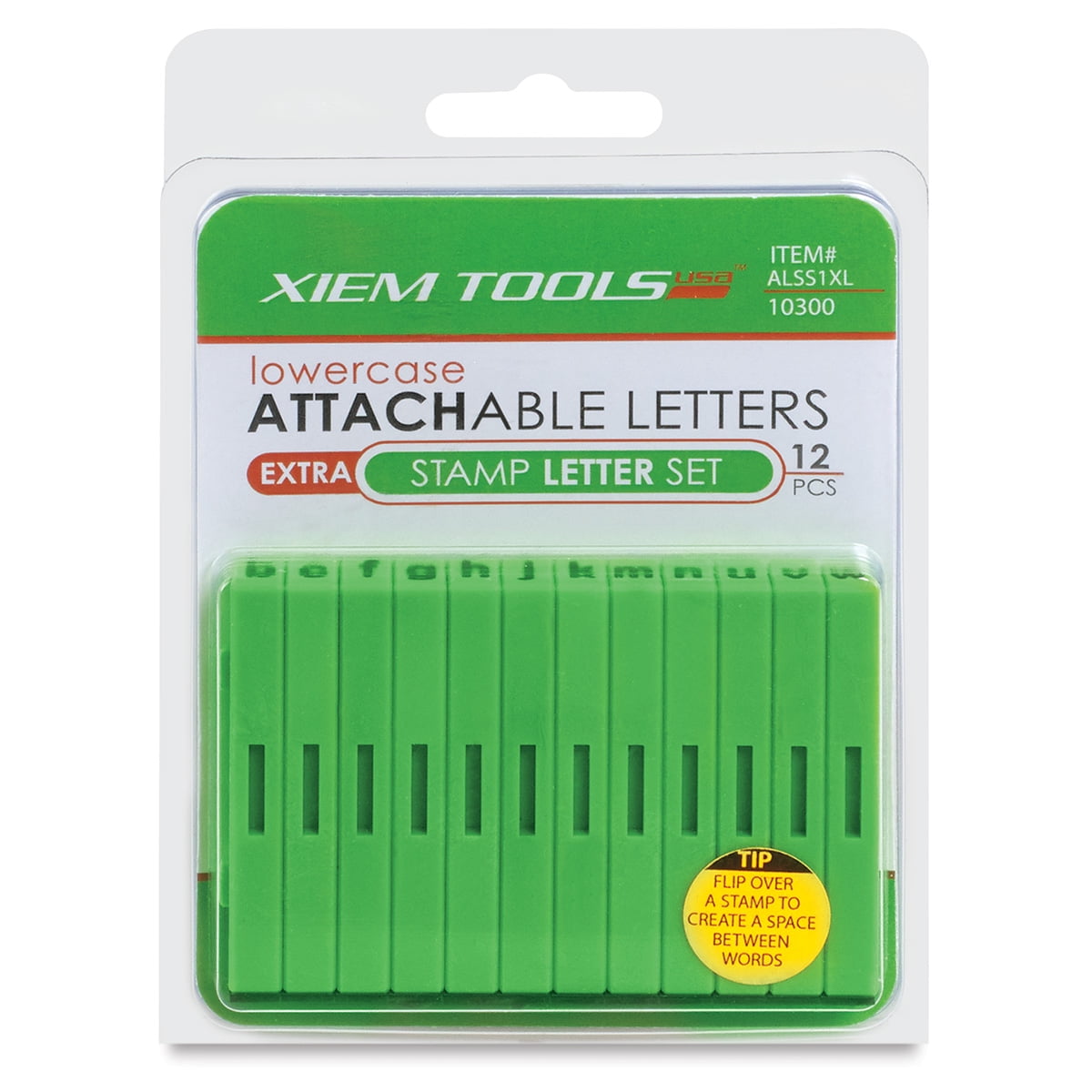 Xiem Studio Attachable Stamps - Lowercase Letters, Set of 12 - Walmart.com
