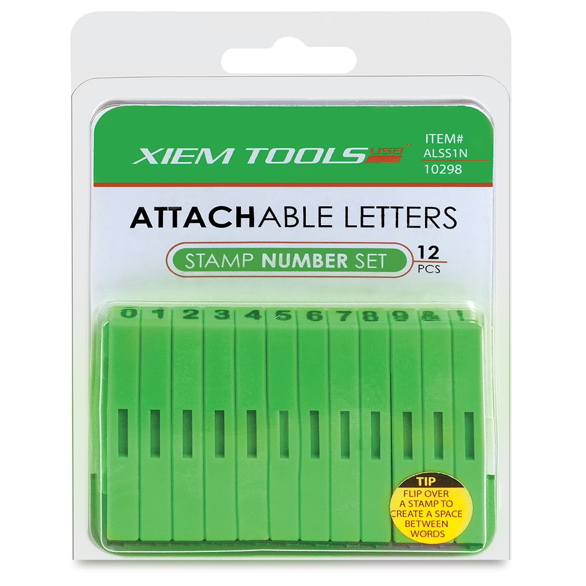 Xiem Studio Attachable Stamps - Uppercase Letters, Set of 12 - Walmart.com