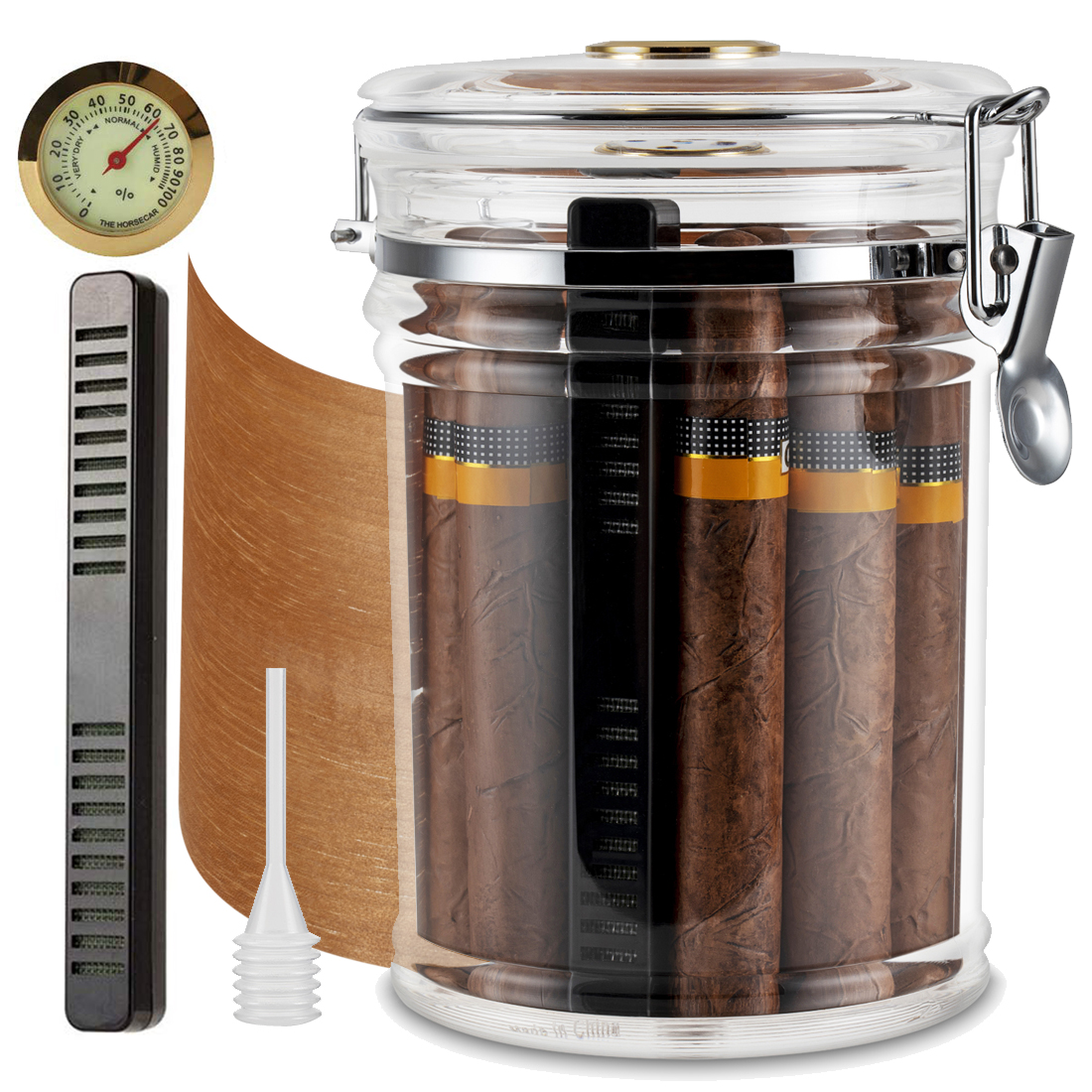 Xifei Kitchen Storage Sealed Jar Acrylic Food Container For Tea Coffee ...