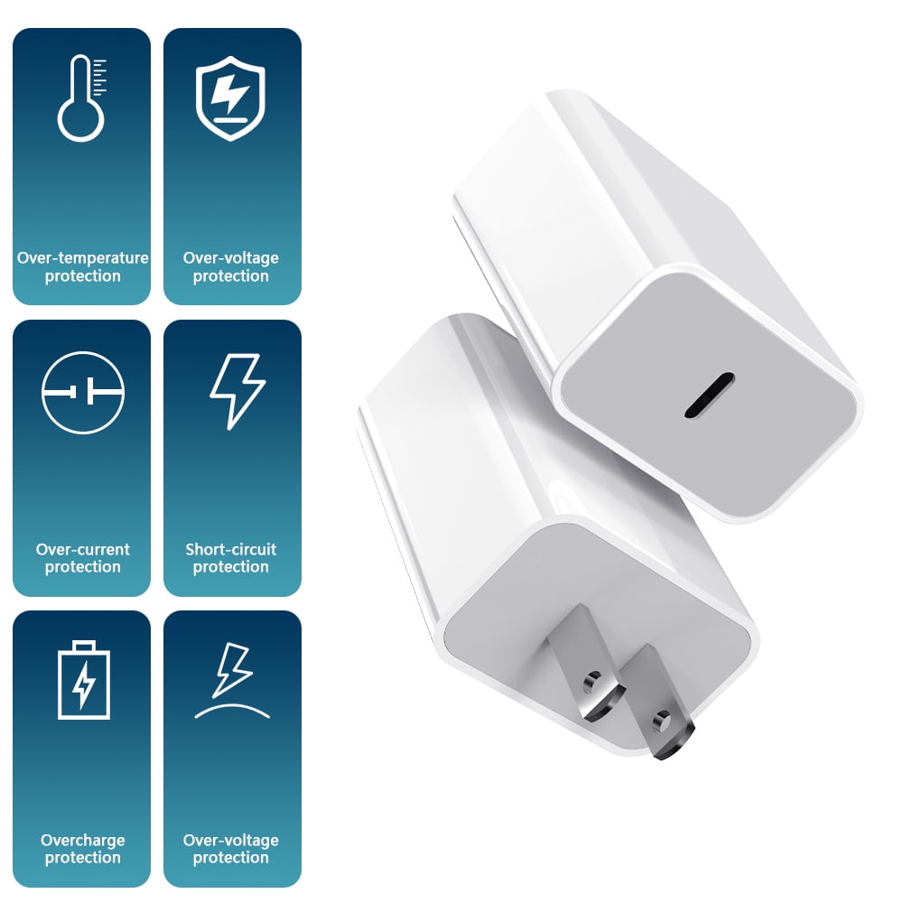 Xihaiying 20W USB C Charger PD Fast Charger Block USB-C Power Delivery ...