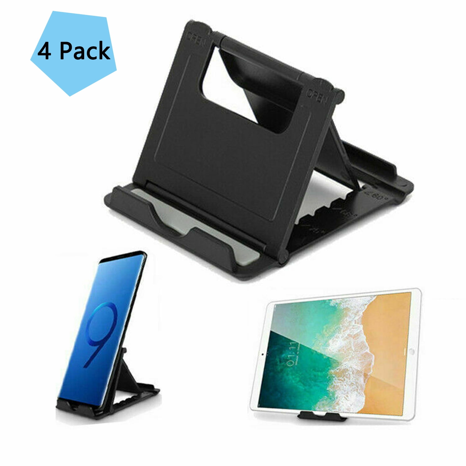 Xihaiying Foldable Cell Phone Stand and Tablet Holder for Desk ...