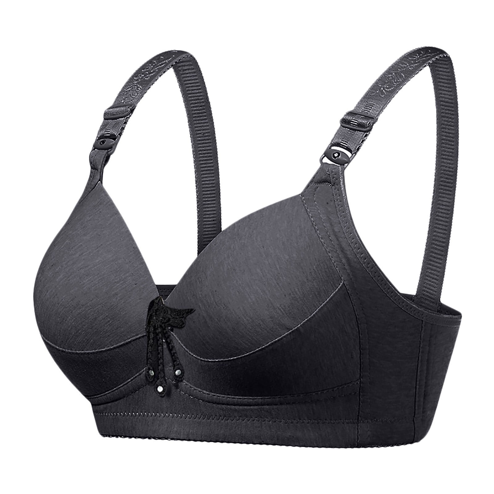 Xihbxyly Bras for Women Full Coverage Wirefree Sports Bralette Strappy ...
