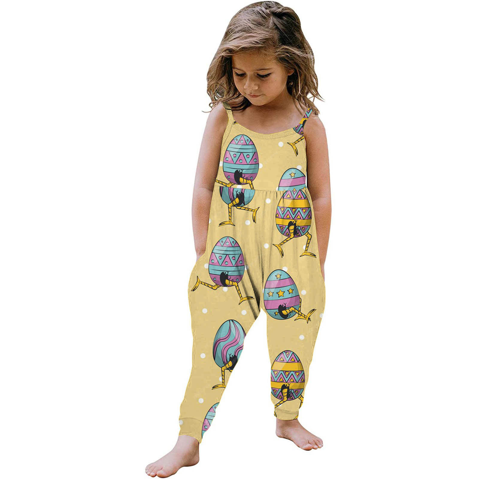 Xihbxyly Toddler Girls Jumpsuit, Toddler Girls Kids Jumpsuit One Piece ...