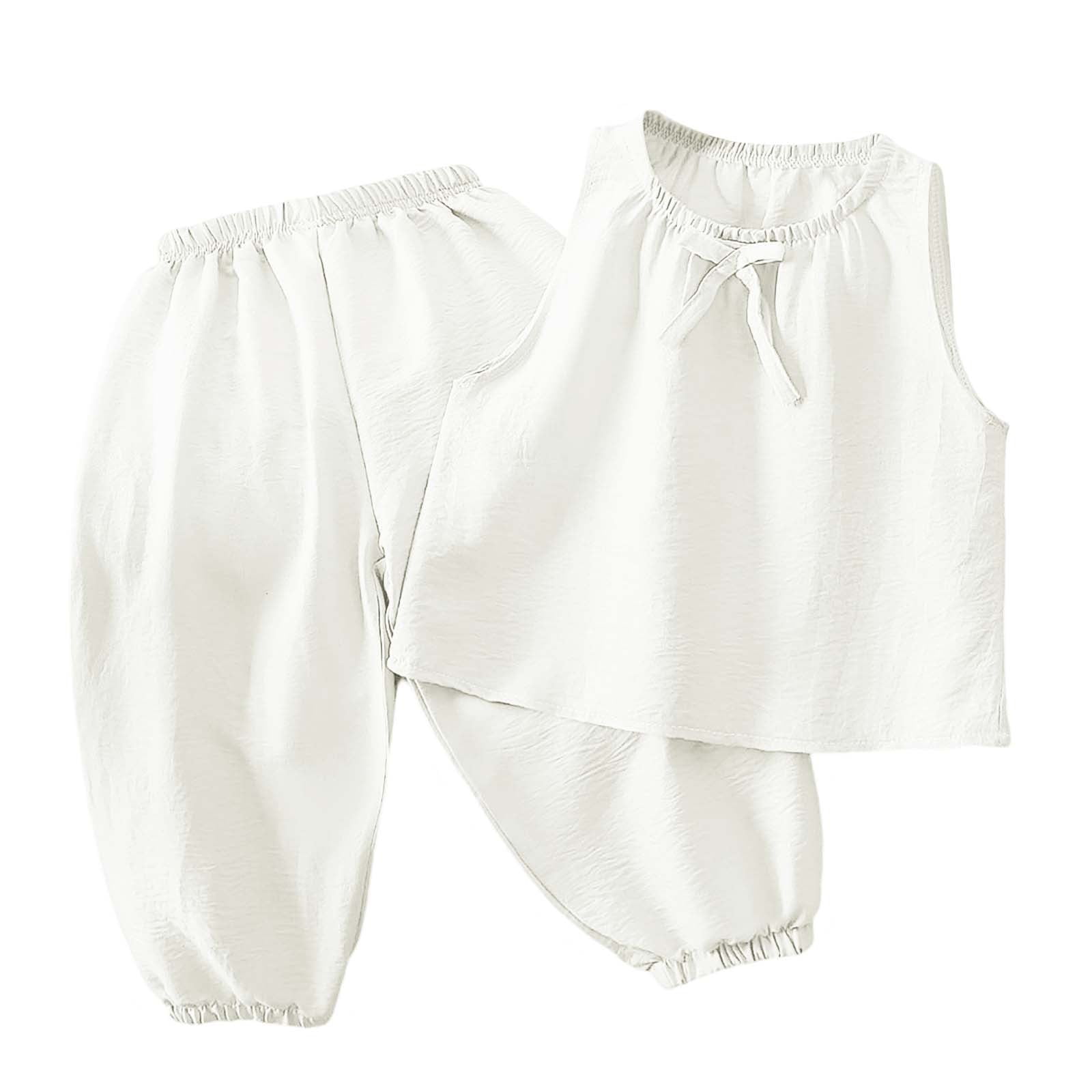 Xijirk Girls Outfits Sleepwear Set Sweet Vest Top with Pants Summer Air ...