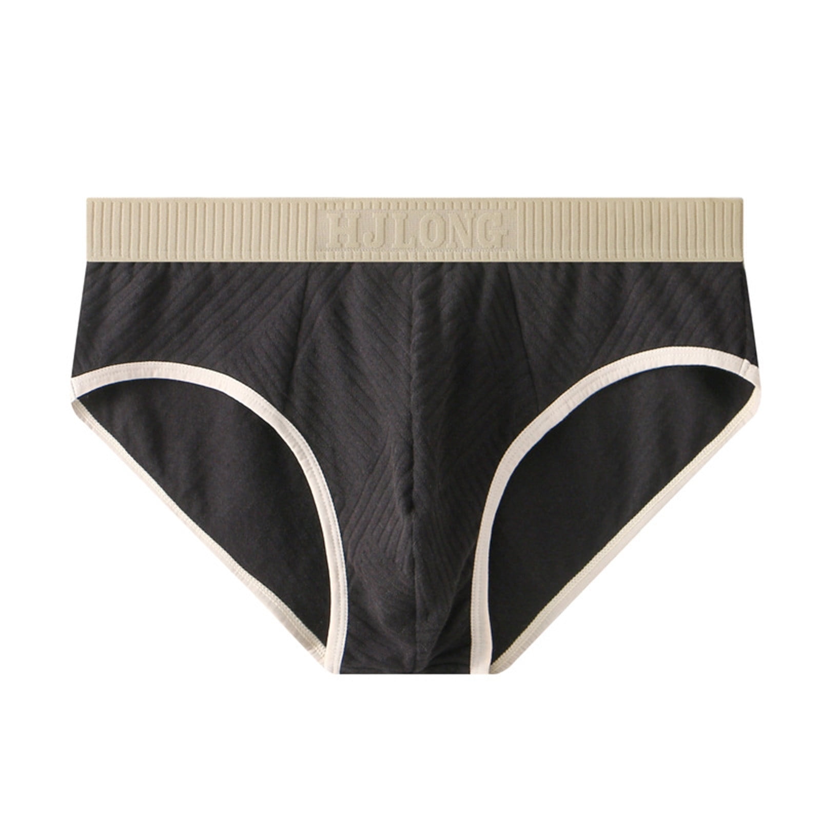 Xijirk Mens Underwear,Solid Color Cotton Underwear Mid Waist U Size ...