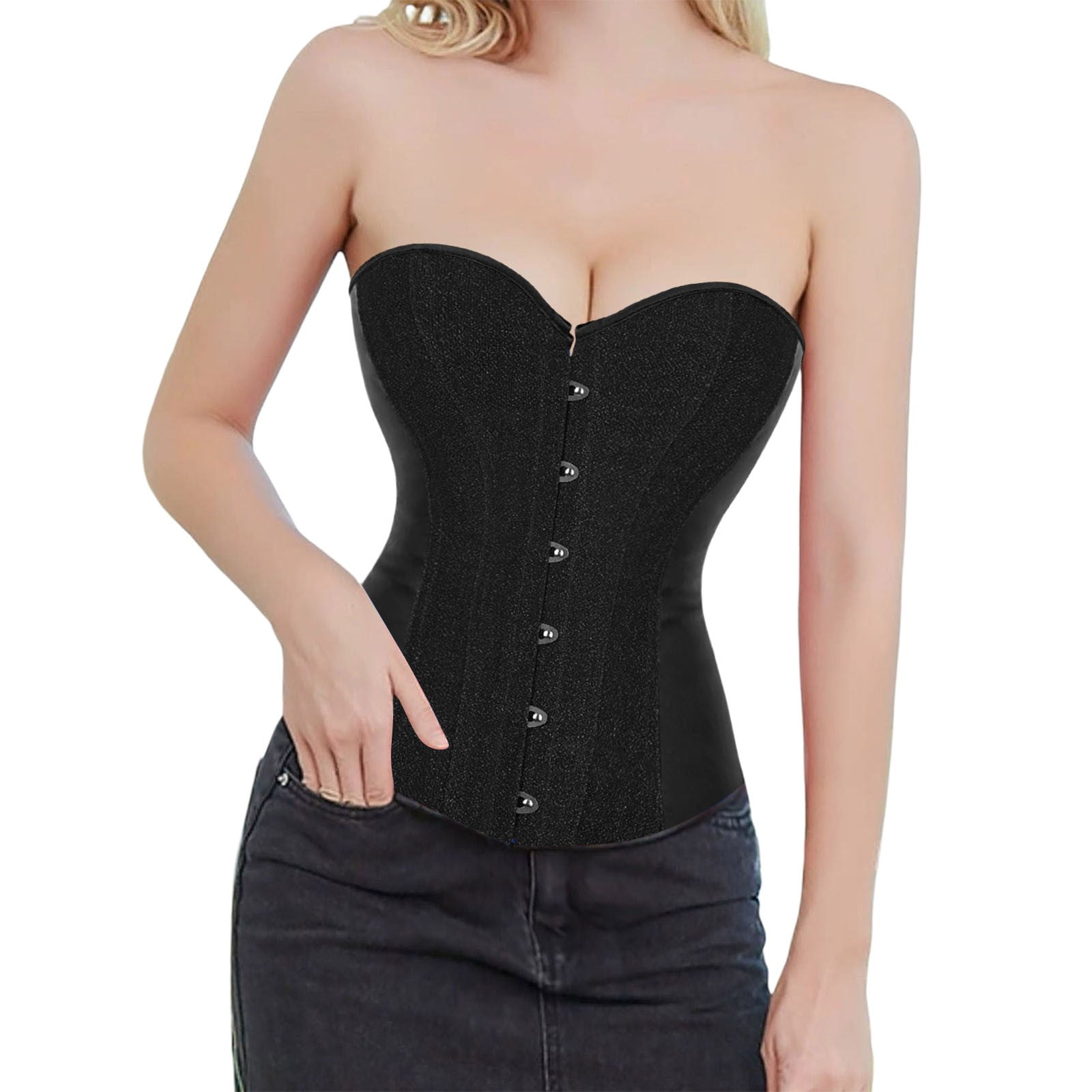 Xijirk Shapewear for Women,Sequin Shapewear Bodysuit Corset Full ...