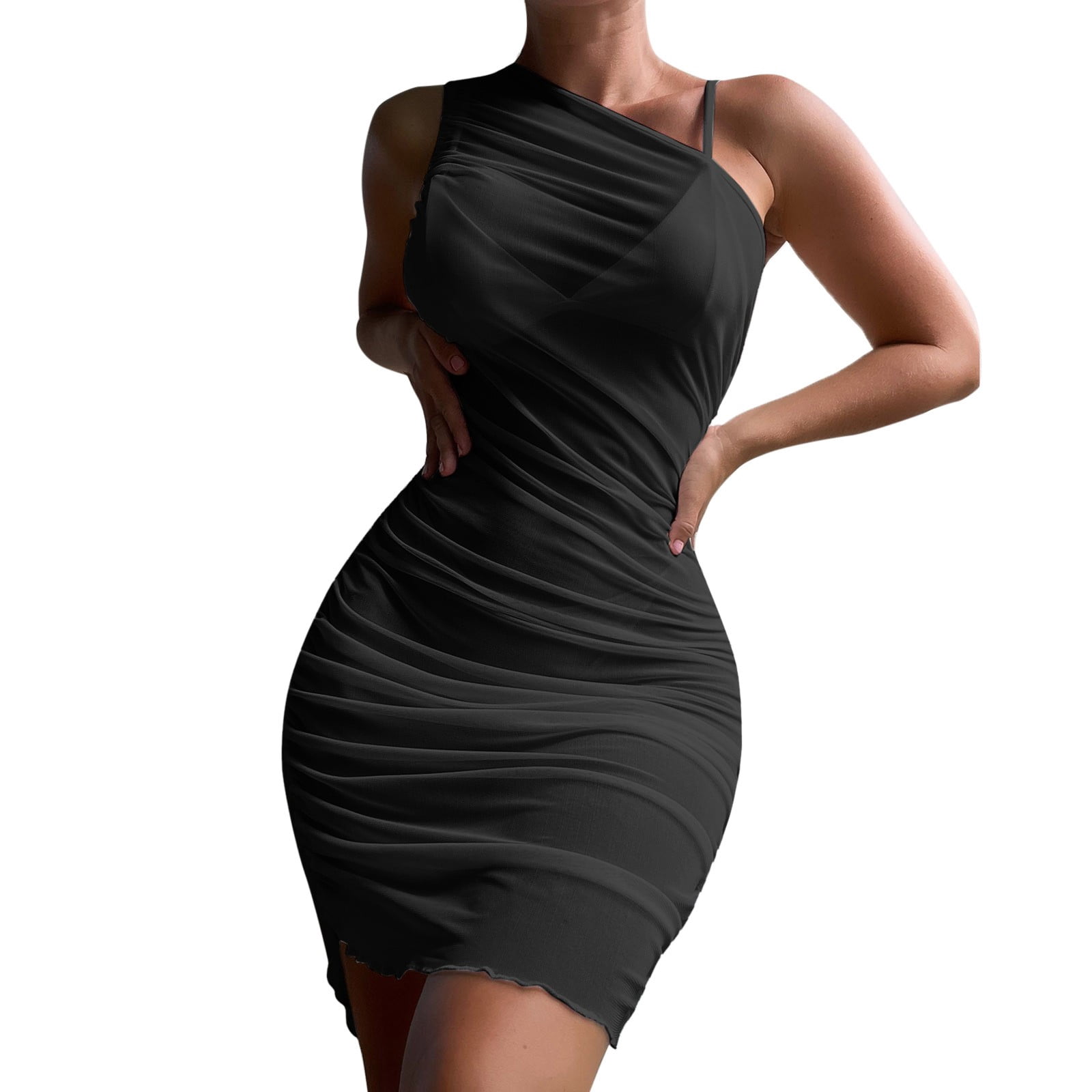 Xijirk Swimsuit Coverup for Women,Bikini Cover Up Dress Drawstring ...