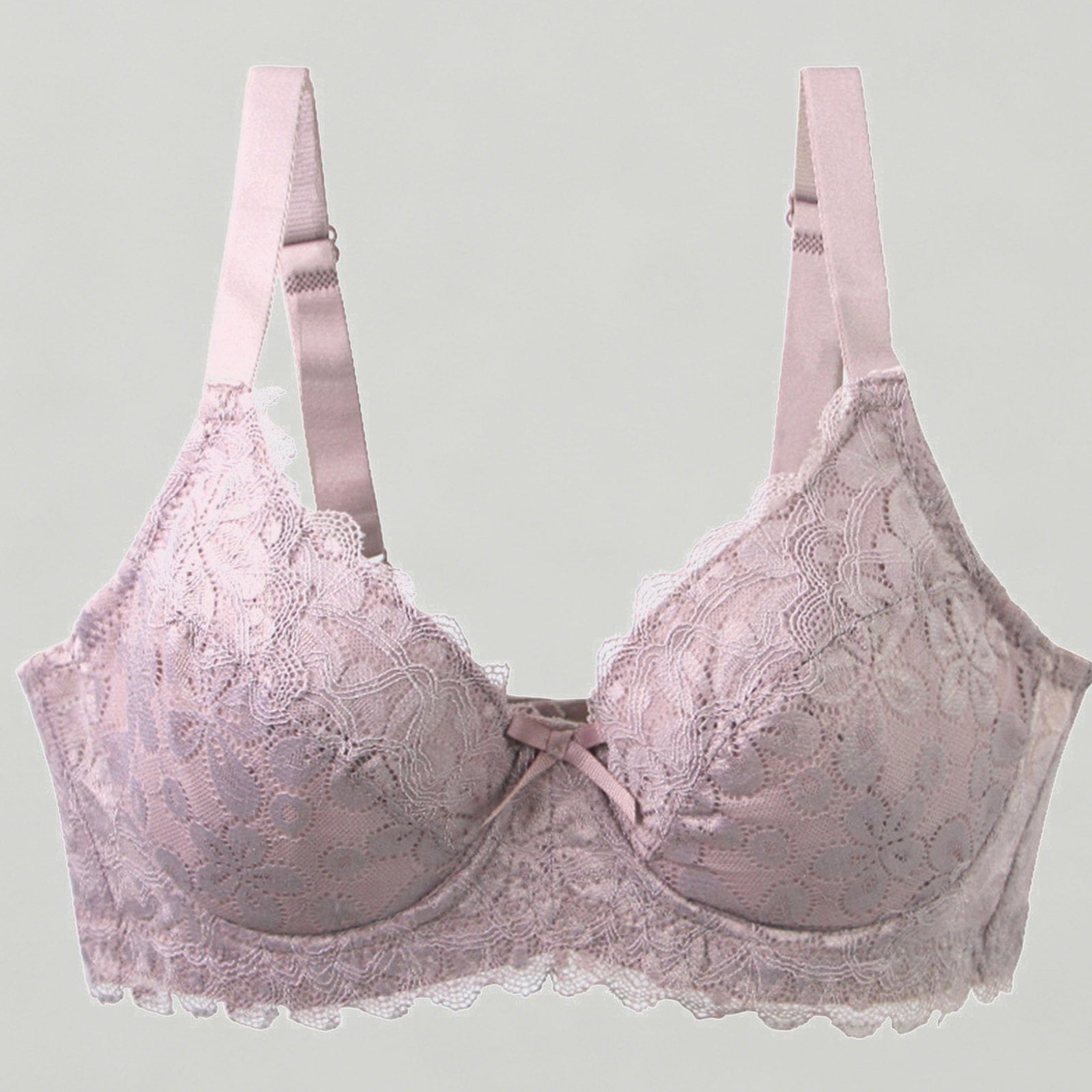 Xijirk Women Lace Bra European Style Underwire Push Up Comfort Fit ...