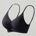 Xijirk Women Wireless Bra Lace Back Side Coverage Seamless Shaping ...