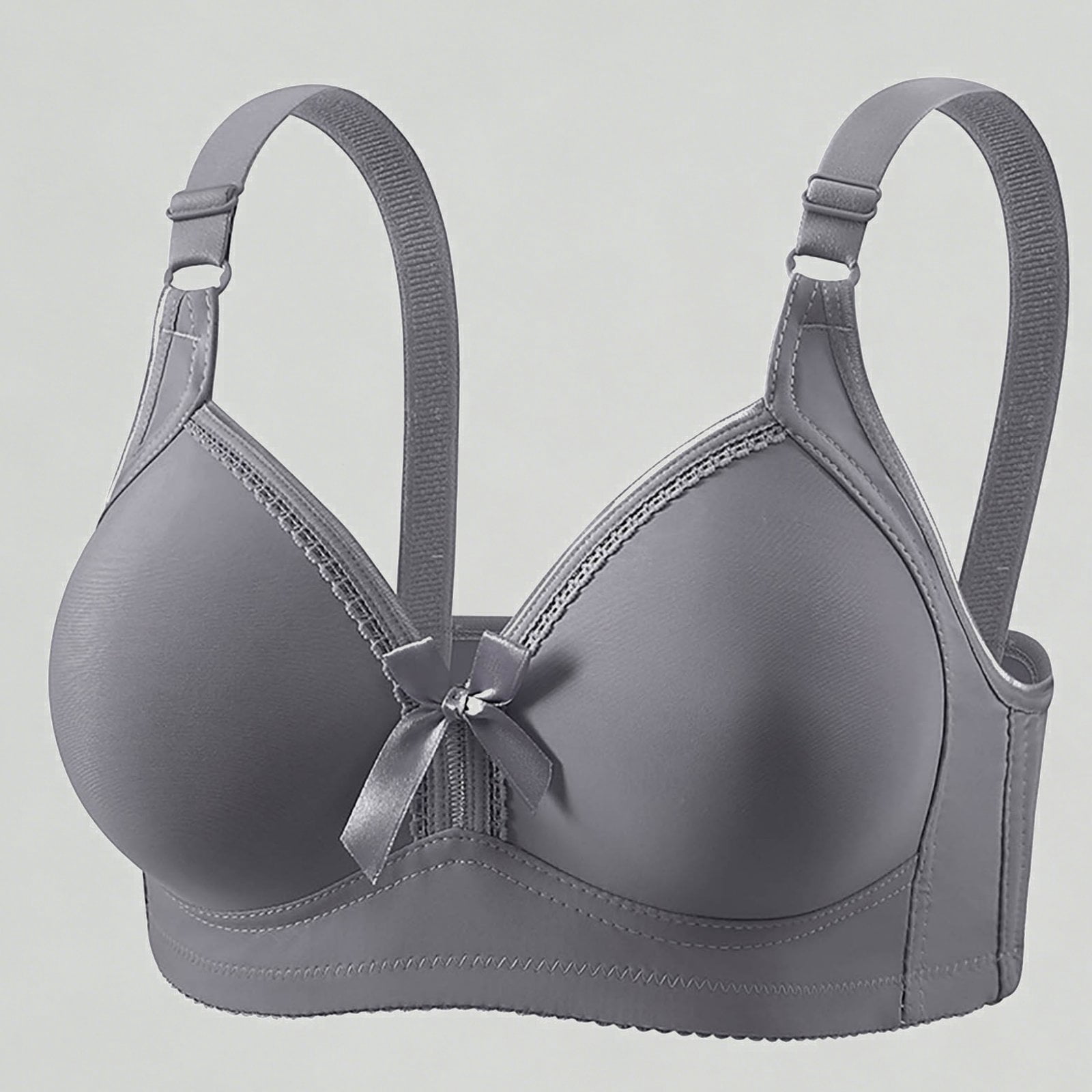 Xijirk Women's Full Coverage Underwire Bra Comfort Everyday Bra with ...