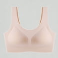 Xijirk Women's Seamless Comfort Bralette Wireless Bra with Fixed Cups ...