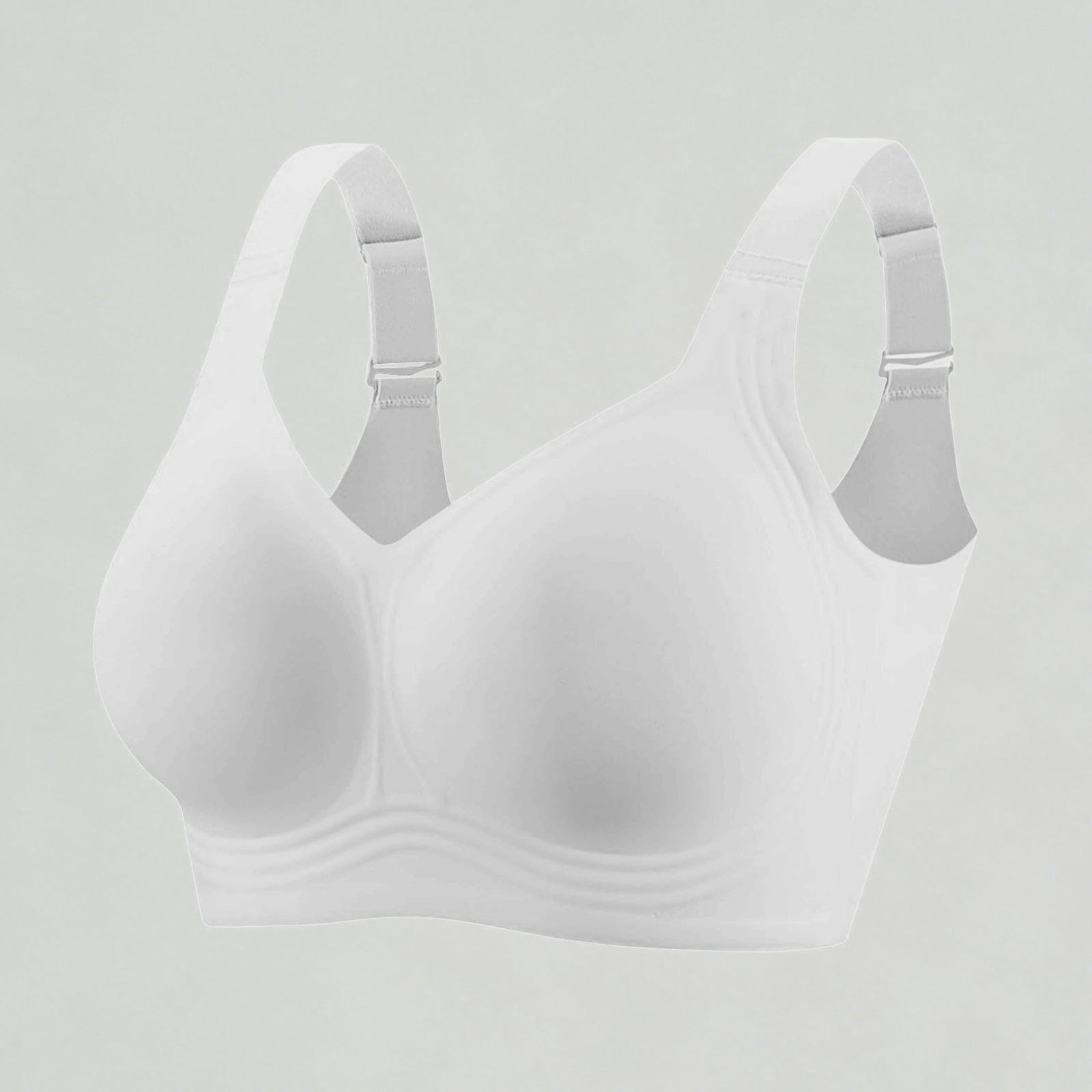 Xijirk Women's Seamless Wire-Free Bra Comfortable Full Coverage ...