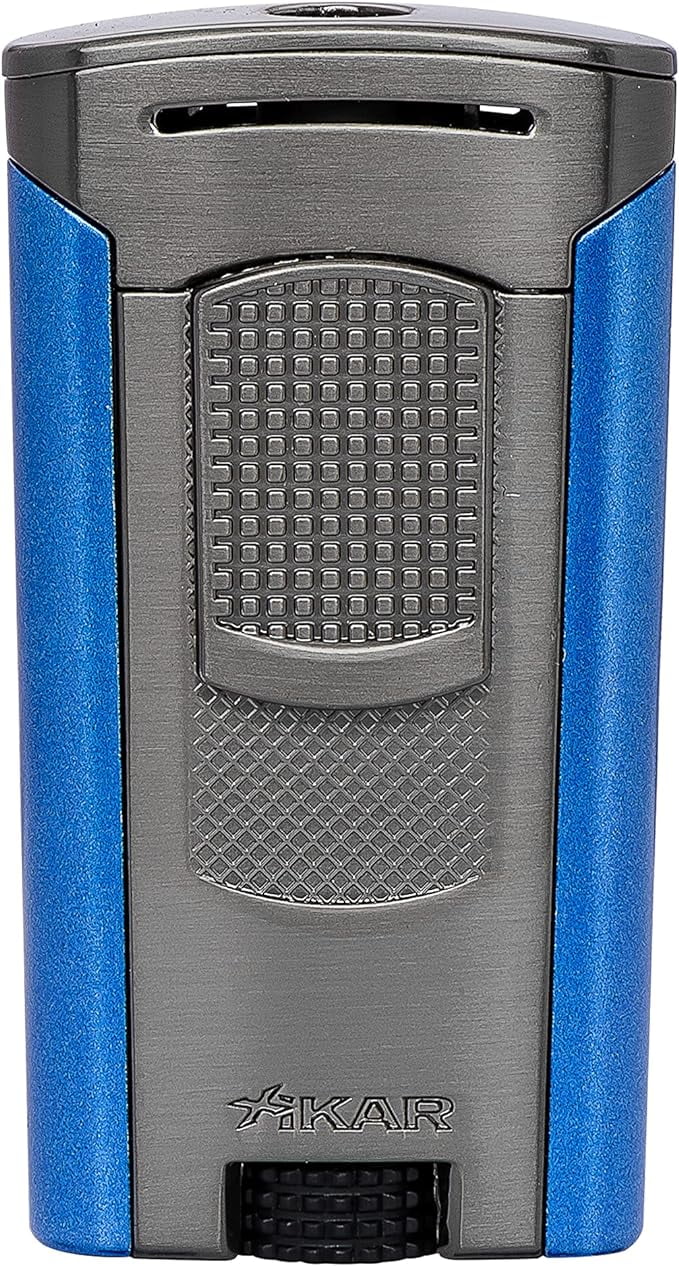 Xikar Astral Single Jet Flame Cigars, Gunmetal & Blue - Walmart.com