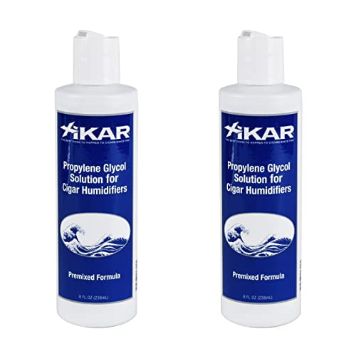 Xikar Cigar Humidor Solution for Humidification, Pre-Mixed, Keeps ...