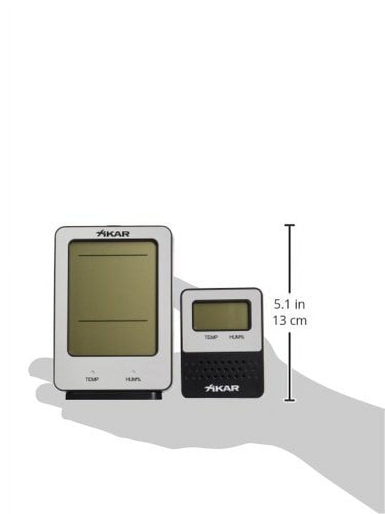 Xikar PuroTemp Hygrometer System, Humidor Temperature and Relative ...