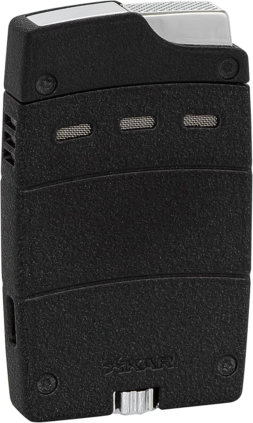 Xikar Ultra Mag Single Cigar Lighter, Magnetic Metal Body, Black ...